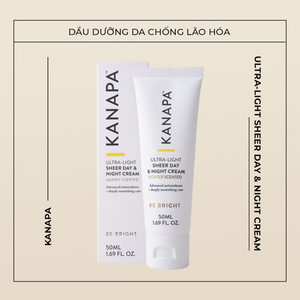 Kem dưỡng da chống lão hóa Kanapa Ultra-light Sheer Day & Night Cream ...