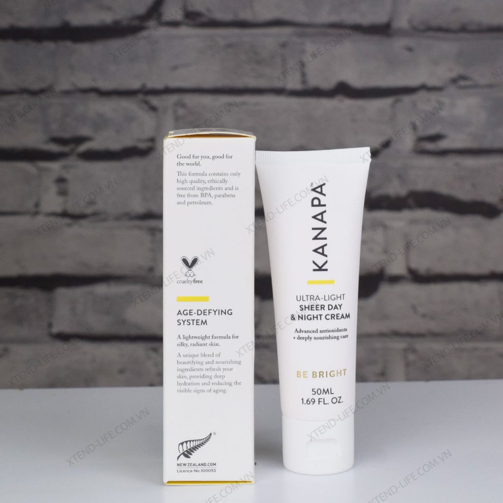 Kem dưỡng da chống lão hóa Kanapa Ultra-light Sheer Day & Night Cream ...