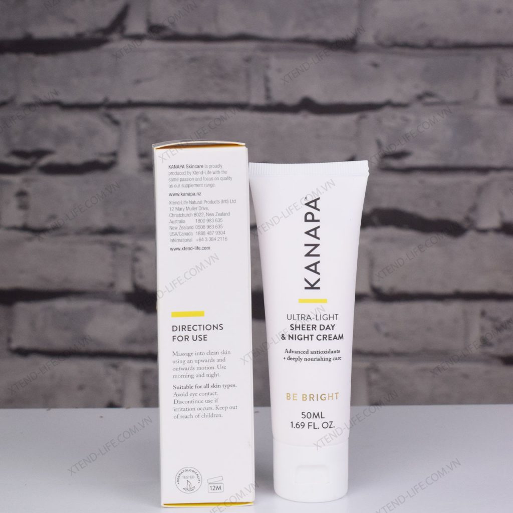 Kem dưỡng da chống lão hóa Kanapa Ultra-light Sheer Day & Night Cream ...