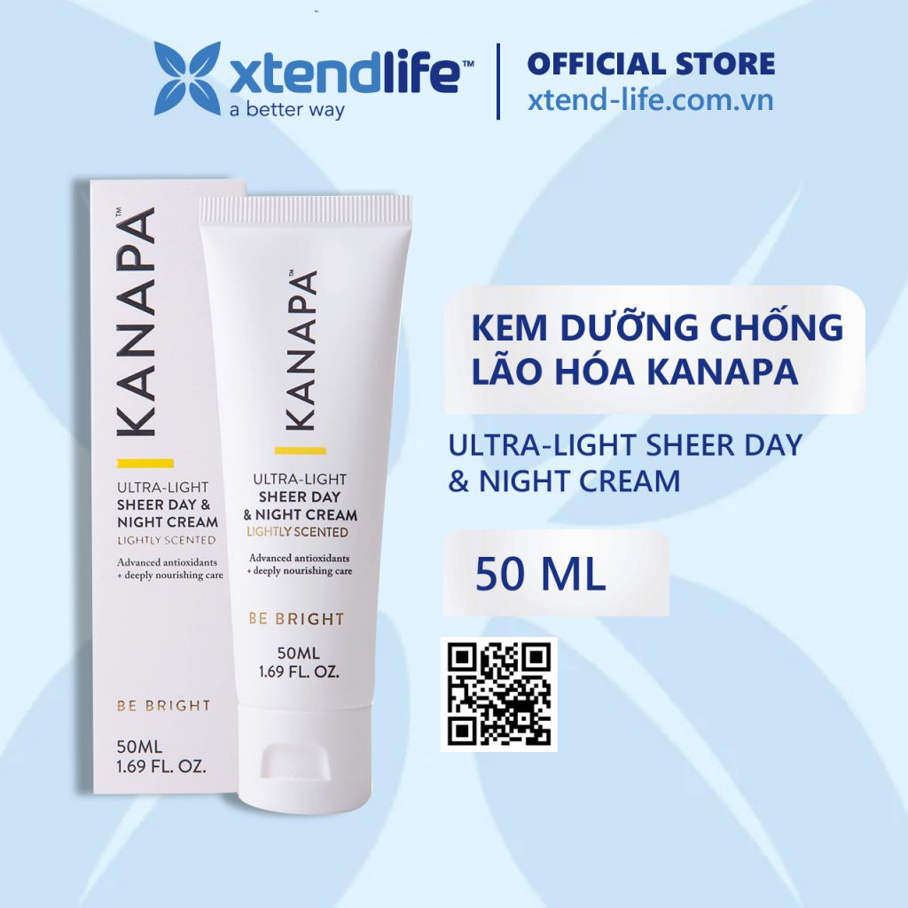 Kem dưỡng da chống lão hóa Kanapa Ultra-light Sheer Day & Night Cream ...
